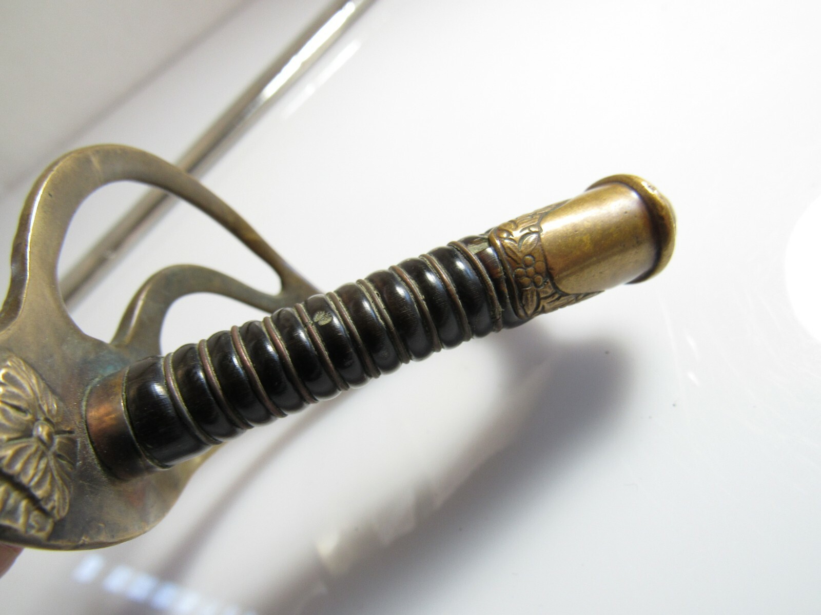 Vtg Miniature Rapier Saber Officer Cadet Letter Opener Sword | eBay