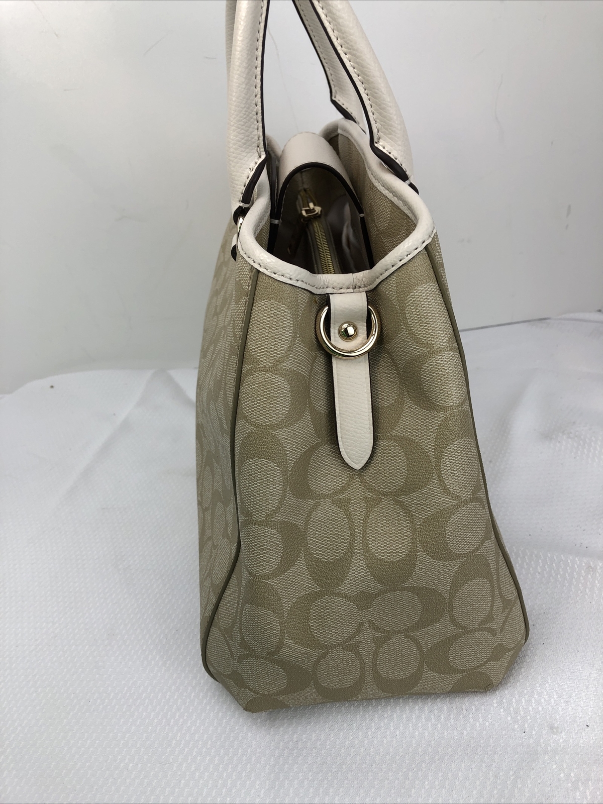 COACH Handbag Signature 2WAY PVC Pristine | eBay