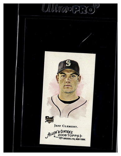 2008 Topps Allen & Ginter #329 Jeff Clement Mini | eBay