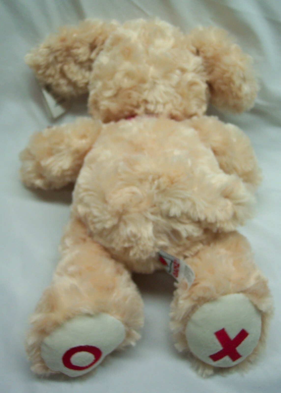 Ganz SOFT FLOPPY XO PUPPY DOG W/ RED BOW 13" Plush STUFFED ANIMAL for ...