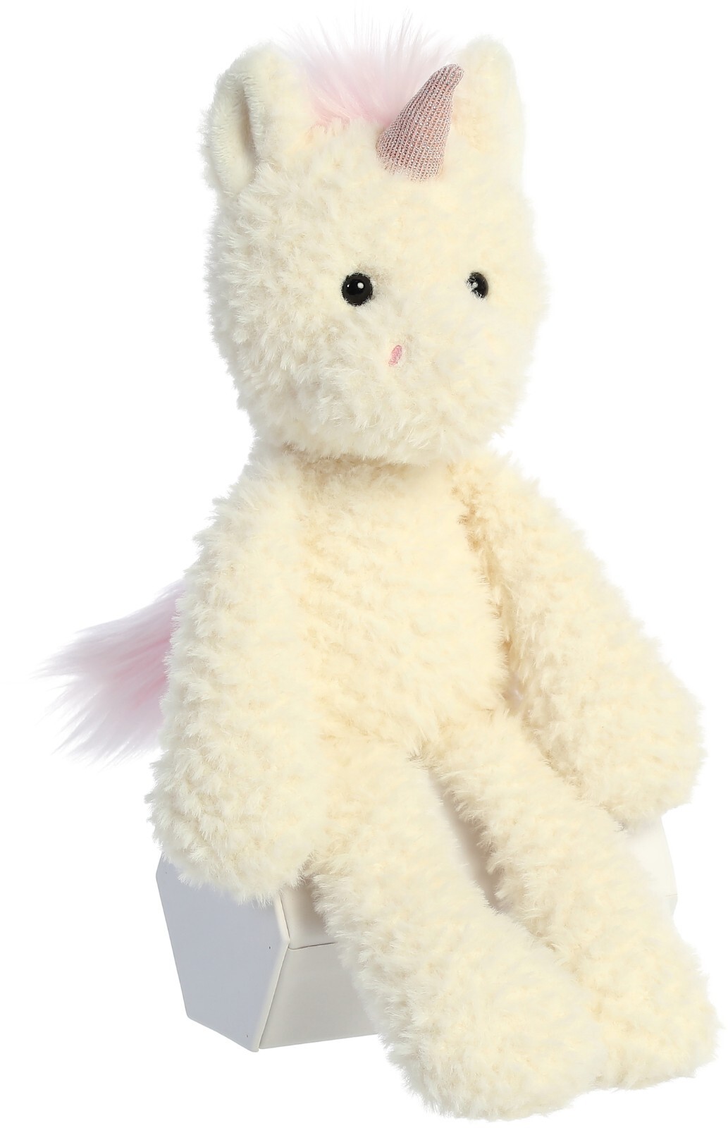 Aurora Spriggie Stella Unicorn Plush Stuffed Animal Ivory Cream White ...