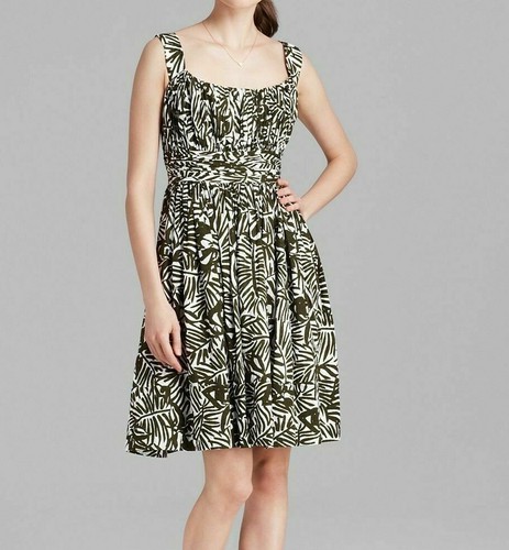$428 NWT KATE SPADE NEW YORK Sz8 ORCHID PRINT RUCHED SUNDRESS ...