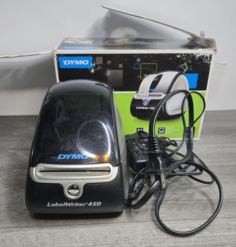 Dymo LabelWriter Label Printer 450 Turbo Model 1750283 W/Box For Parts ...