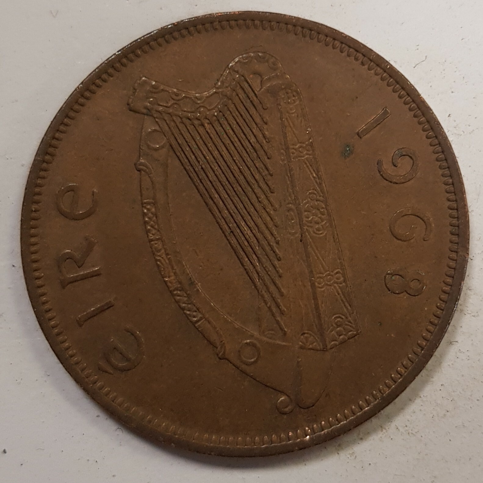 Old Coin 1968 Irish 1d | eBay UK