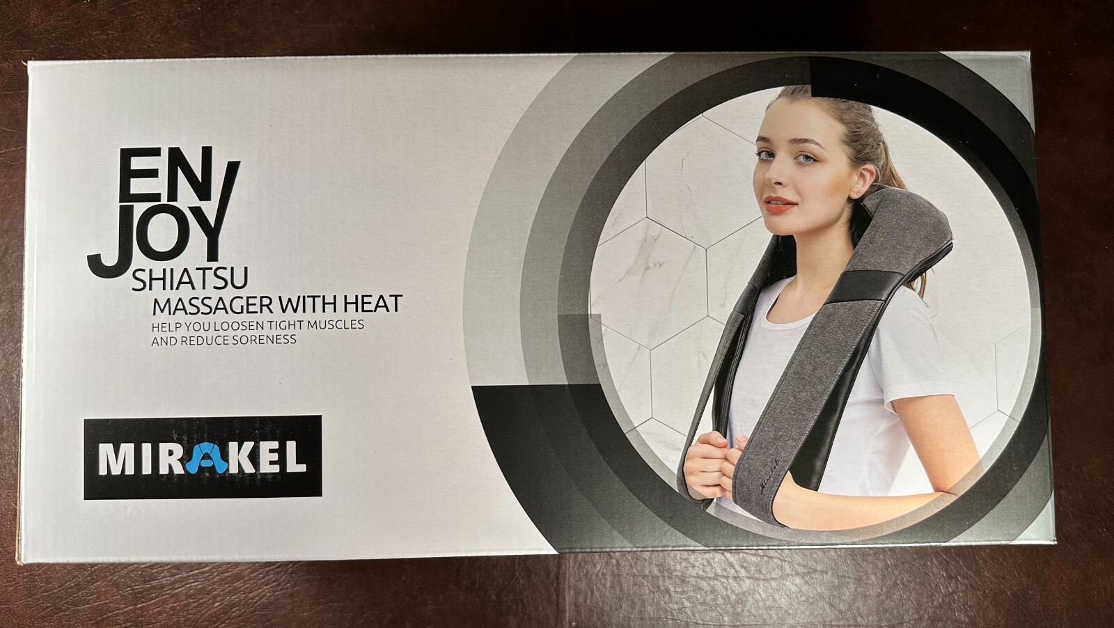 *NEW* Mirakel ENJOY Shiatsu Massager With Heat | eBay