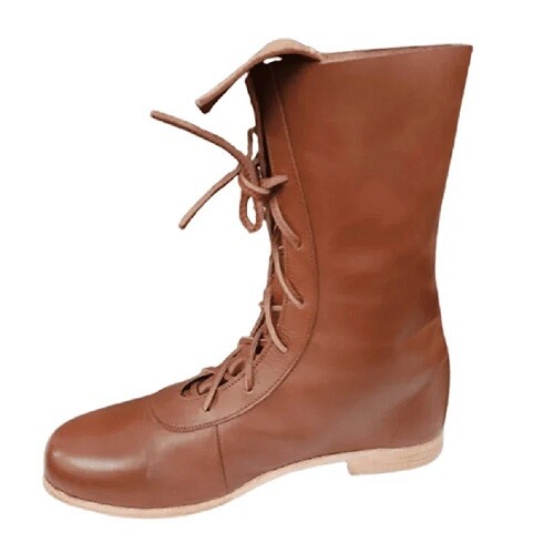 Medieval Riding Boots With Leather Sole ,Medieval Shoes , Renaissance ...