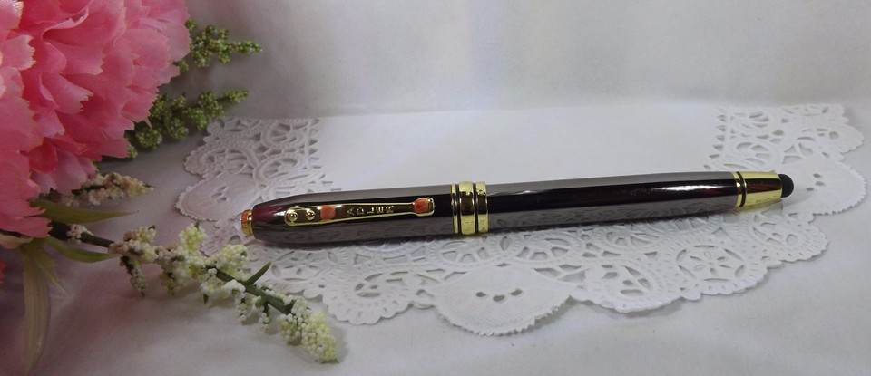 3 in 1 Royale Excel Tech Gunmetal Ballpoint Stylus LED Adler Pen (High ...