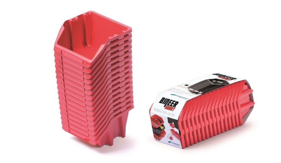 WALL MOUNT STORAGE BOARD ORGANIER BOXES GARAGE DIY BIN PANEL RACK BUILD ...