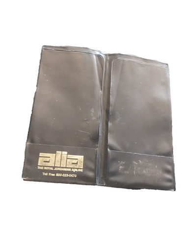 VINTAGE ALIA ( ROYAL JORDANIAN AIRLINE ) TICKET FOLDER / HOLDER | eBay