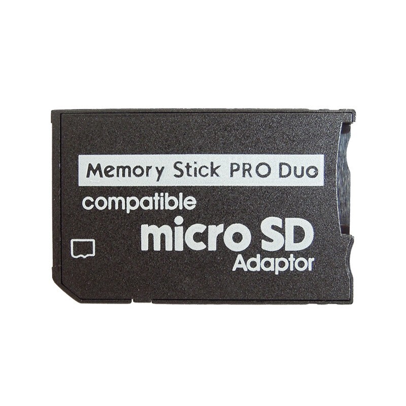 PSP Memory Card Adapter Micro SD to MS Pro Duo for Sony PSP 1000/2000 ...