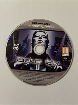 Deus Ex (PC Game 2000) CD-ROM Computer Game Disc Only 788687103718| eBay