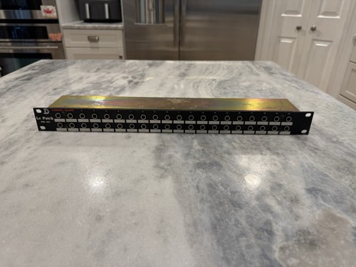 Furman Model PB-40 Patch Bay Rack Mount 40-Point Patch Made In USA Le ...
