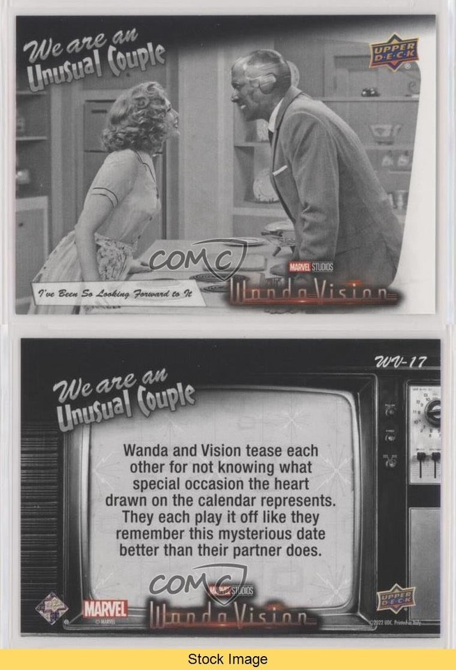 2022 Marvel Studios' WandaVision Vision Wanda Maximoff #WV-17 READ c5r ...
