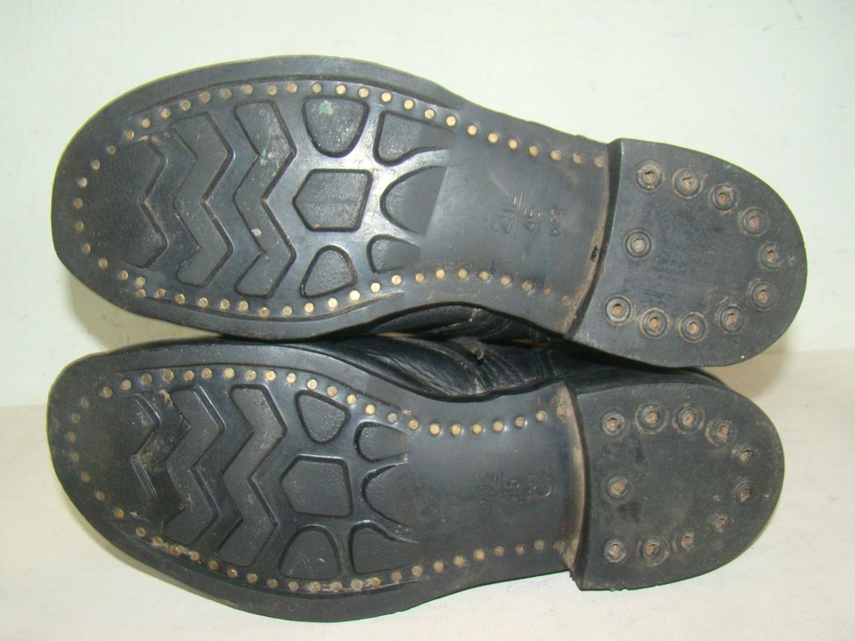Soviet russian army leather short boots VDV airborne spetznaz size 45 ...