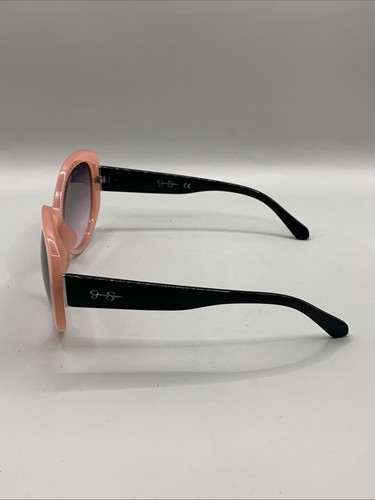 Jessica Simpson Sunglasses J5730 RXOS Pink Black Oversized Butterfly ...