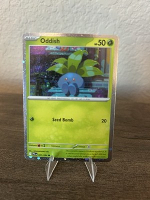 Oddish 001/094 Cosmos Holo Common Promo Phantasmal Flames Pokemon TCG B ...