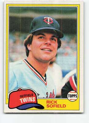 1981 Topps #278 Rick Sofield EX/NM Twins ID:113412 | eBay