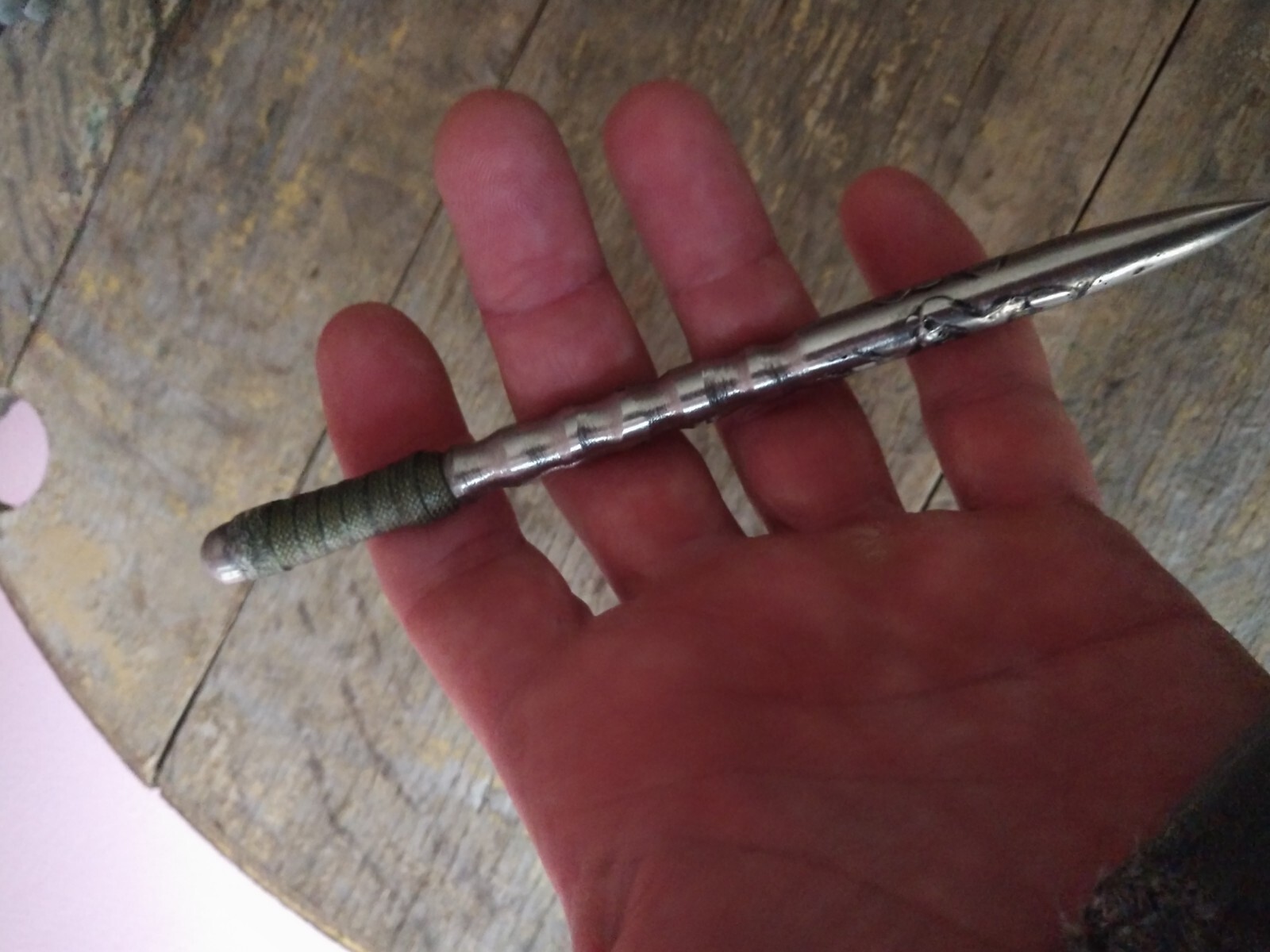 Custom Handmade EDC dagger SPIKE self defense apocalypse zombie defense ...