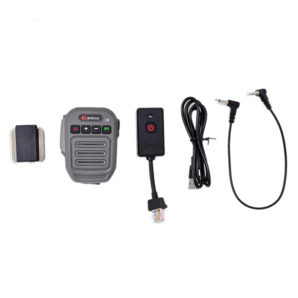 Wireless Microphone Bluetooth Waterproof IP67 for Kenwood Motorola Icom ...