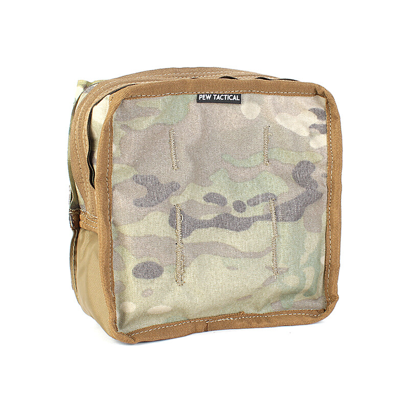 PEW Tactical 6X6 MOLLE Admin Pouch GP Accessory Pouch General Purpose ...