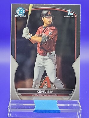 Kevin Sim 2023 Bowman Draft Chrome 1st Bowman 🔥 Diamondbacks | eBay