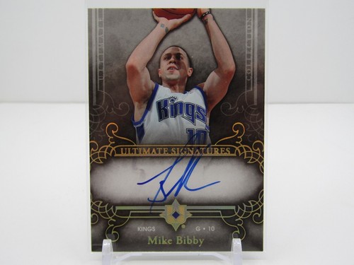 MIKE BIBBY 2006-07 UD ULTIMATE SIGNATURES AUTOGRAPH AUTO- KINGS!! | eBay