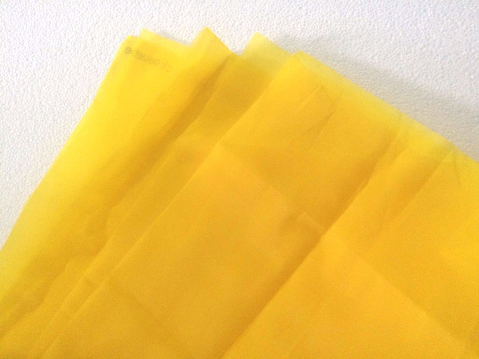 3 Yards 63" Wide Screen Printing Mesh Fabric Yellow Color Fine Mesh ...