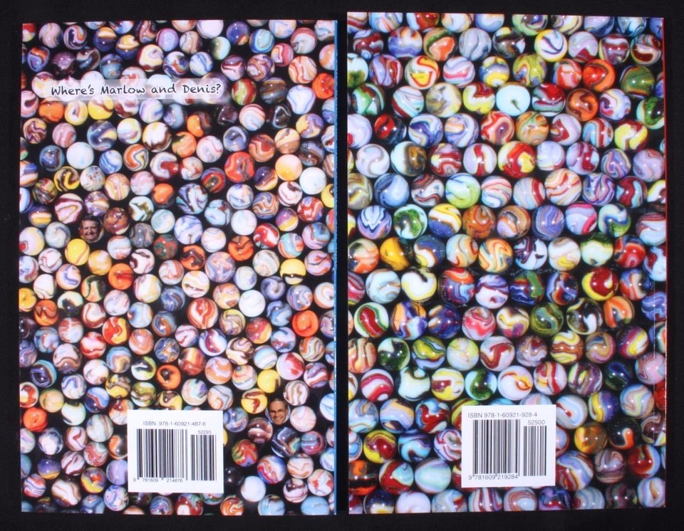 2 BOOK SET "A PRICE GUIDE FOR JABO MARBLES", "MARBLES & SPINNING TOP ...