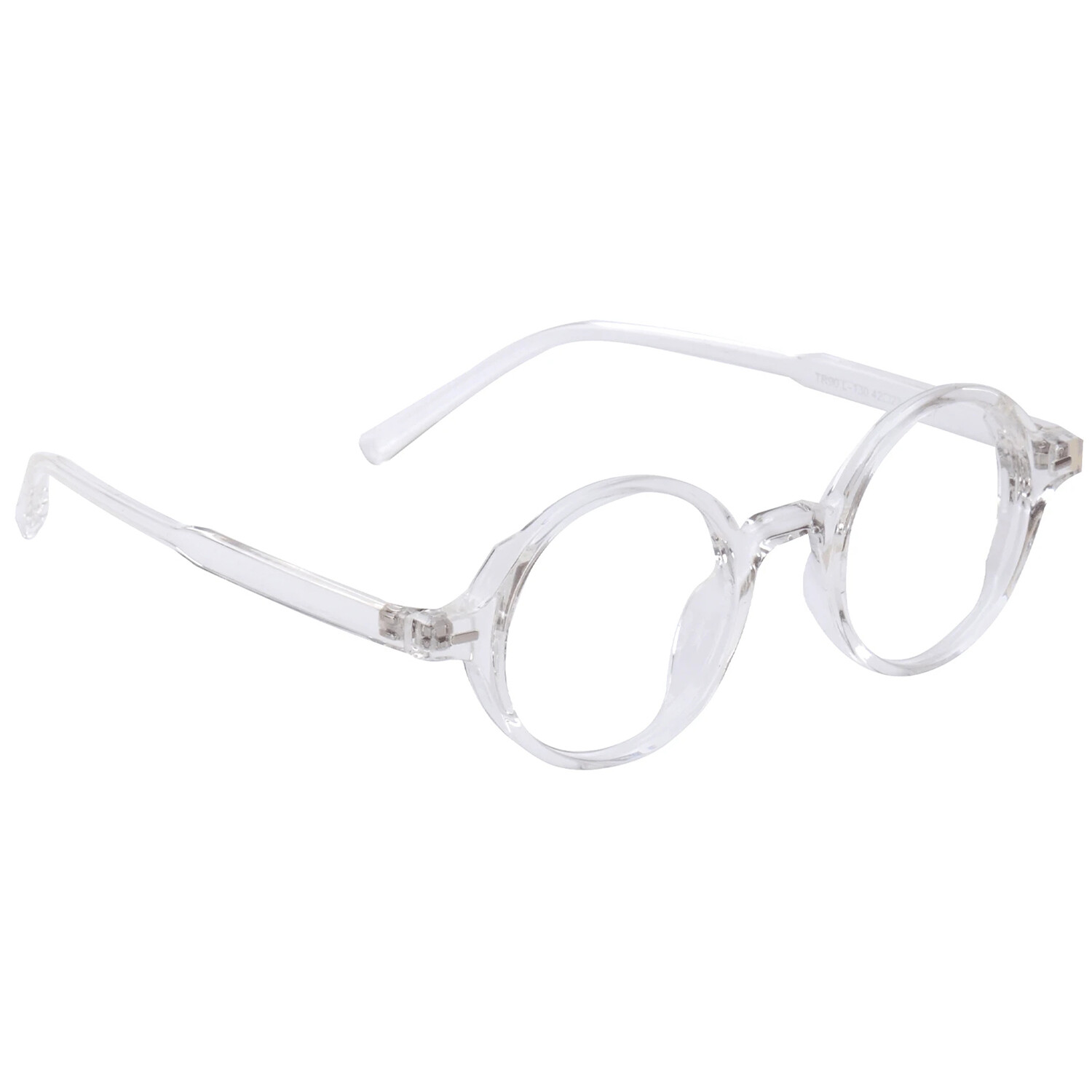Round Plastic Glasses for Men Women Retro Vintage Small Lenses ...