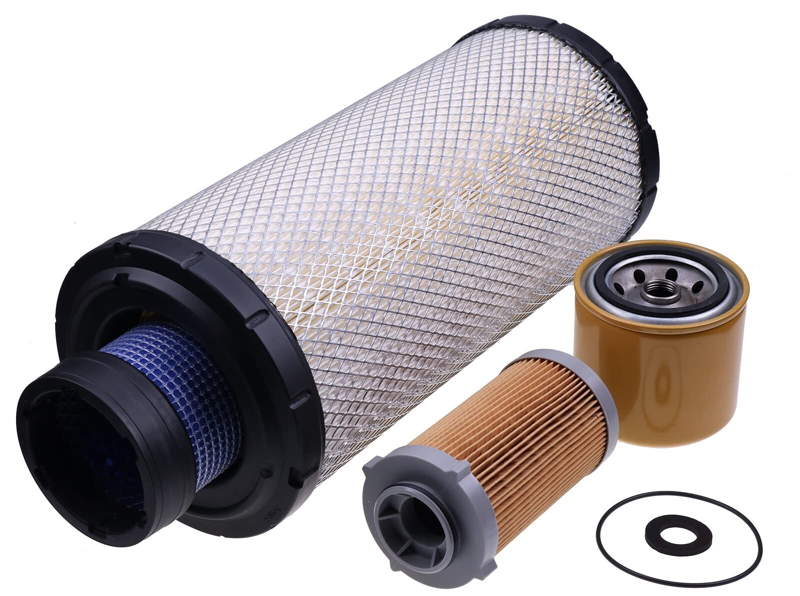 Air Filter Kit AT171854 AT171853 3635819 For CAT 236D 242D 246D 262D ...