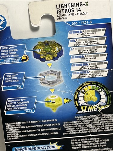 Ifritor I2 And Istros I4 Lightning-X Beyblades Lot | eBay