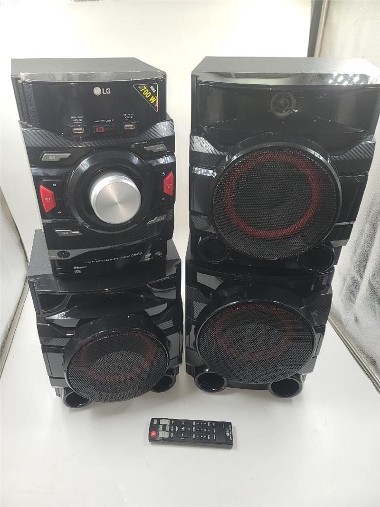 LG 700W Mini Hi-Fi Bookshelf Audio System w/Bluetooth, Subwoofer ...