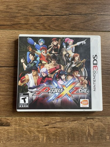 Project X Zone (Nintendo 3DS, 2013) CIB Complete Tested Game w/ Manuals ...