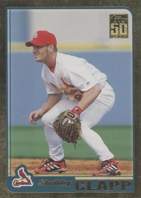 2001 Topps Traded & Rookies - Stubby Clapp #T176 Gold /2001 (RC) for ...