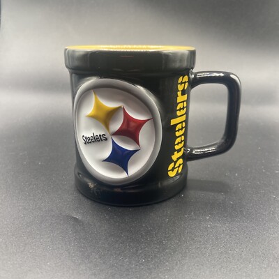 Pittsburgh Steelers Coffee Mug NFL Football Ceramic 3d Sculpted Cup | eBay