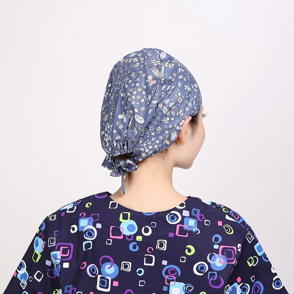 Clinic Medical Hat Doctor Surgical Print Women and Man Working Cap ...