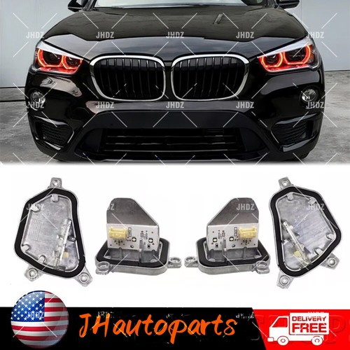 RED Angel Eye DRL LED Module For BMW X1 F48 F49 2016 2017 2018 2019 ...