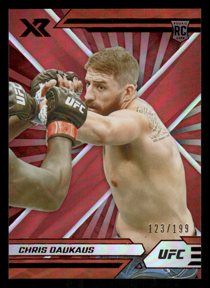 2022 Panini Chronicles UFC Chris Daukaus Red SN #294 Card #/199 | eBay