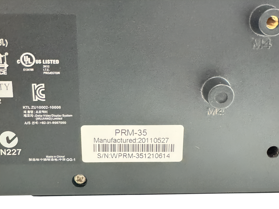 NEW LAMP - NEW CHIP Promethean PRM-35 DLP Projector Short Throw HDMI w ...