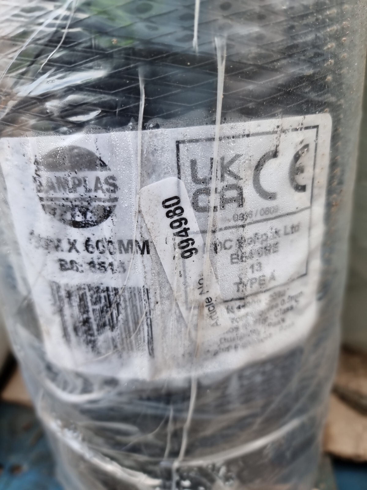 VISQUEEN OR DAMPLAS 30M X 600MM X 0.5MM DAMP PROOFING MEMBRANE (DPC ...