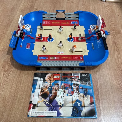 LEGO SPORTS NBA 3433 RARE 2003, GOOD CONDITION W/ STICKERS ...
