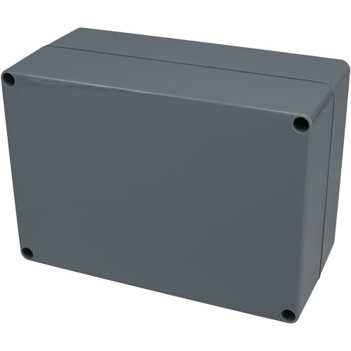 1pc BUD INDUSTRIES INC PN-1327-DG Box-Lid Enclosure, ABS, UL94HB, 6.73 ...