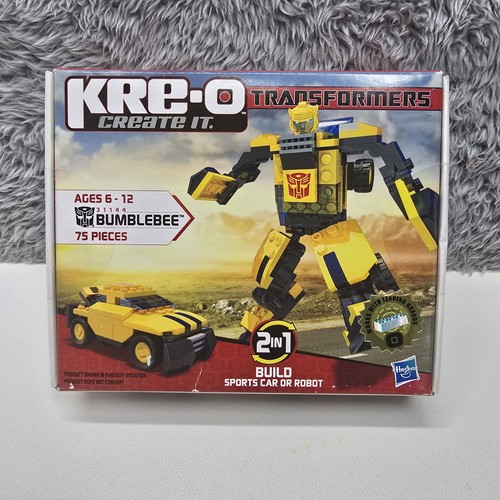 Kre-O Transformers Bumblebee Building Set Hasbro 2 In 1 Construction Toy Set | eBay