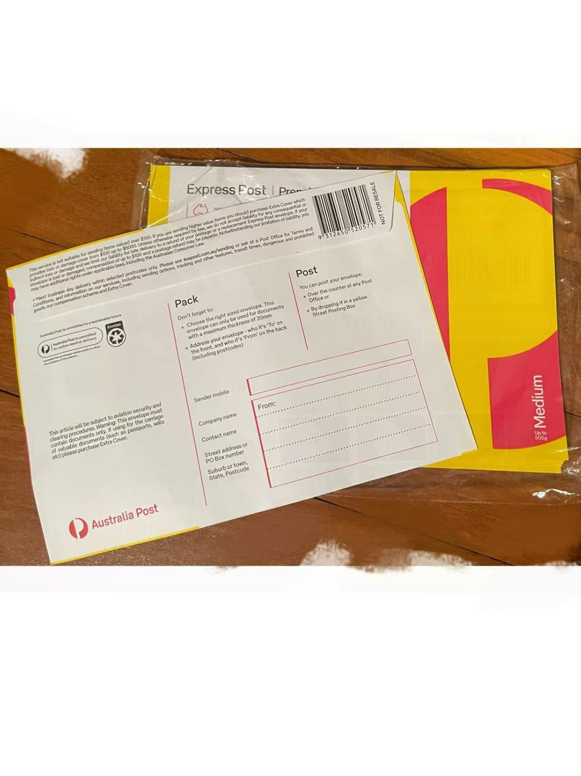Express Post Prepaid Envelope medium (C5) – 10 pack | eBay Australia