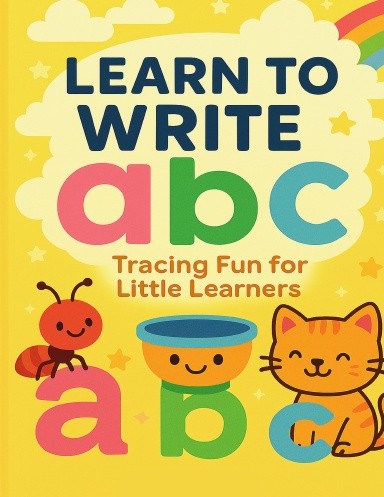Learn To Write abc Tracing Fun For Little Learners | eBay