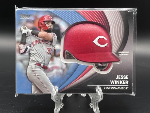 2022 Topps #BH-JW Jesse Winker Batting Helmet Commemorative Relic | eBay