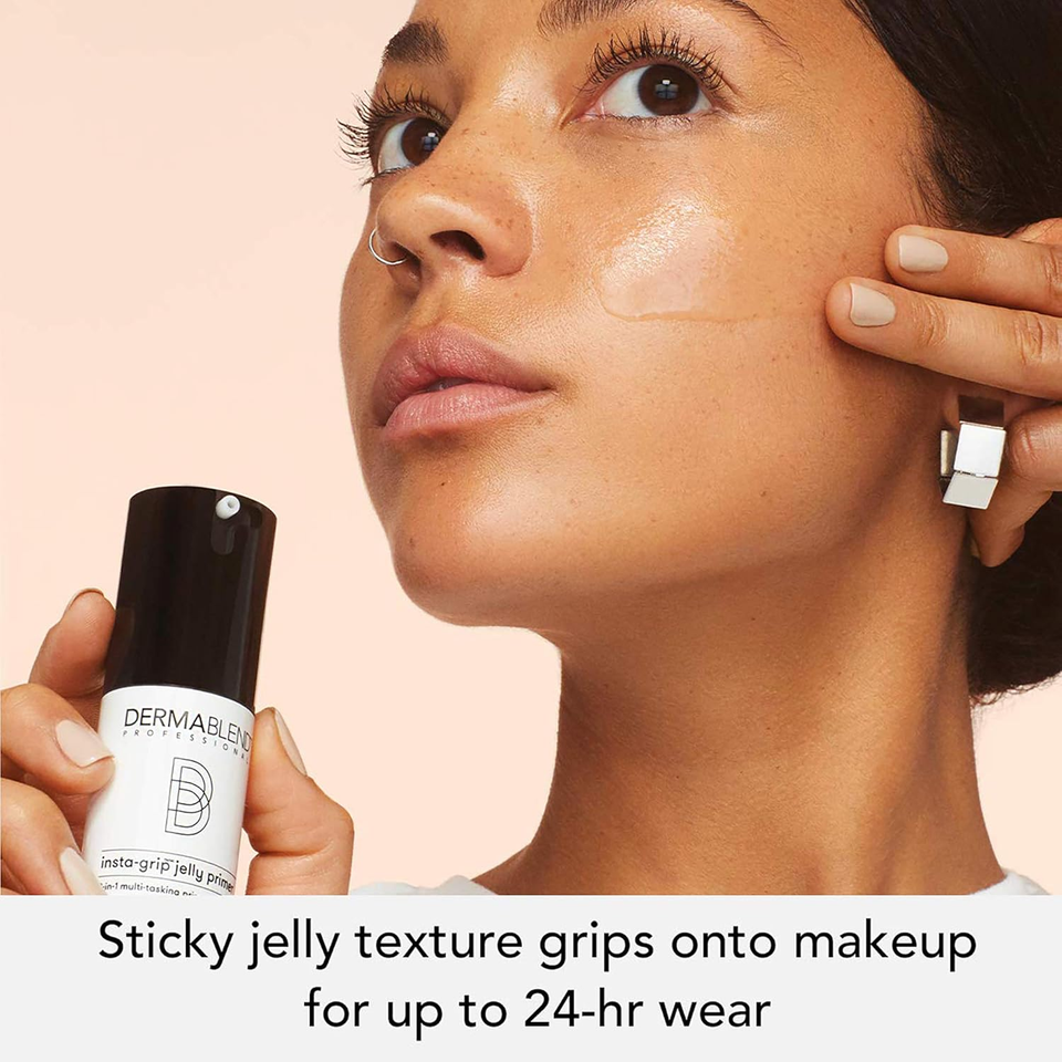 Insta-Grip Jelly Primer Face Makeup, Silicone-Free Face Primer for Dry ...