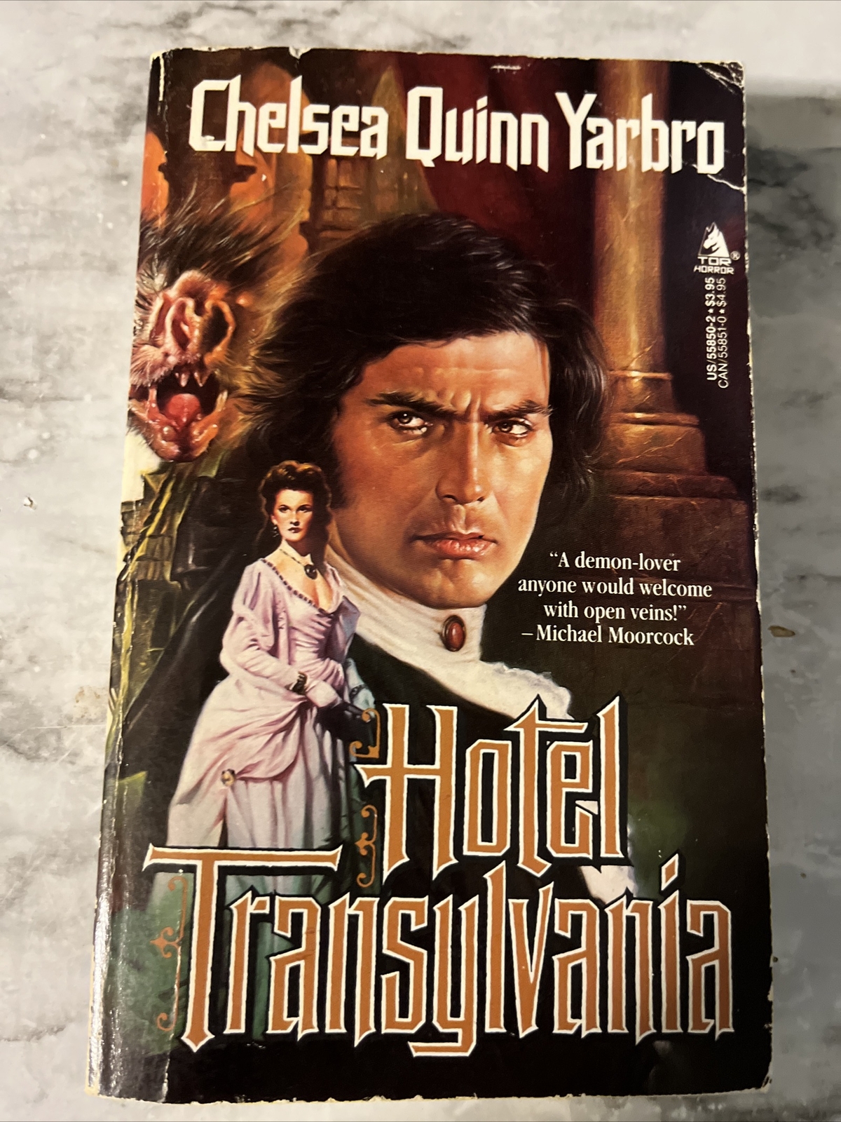 Hotel Transylvania A Novel of Forbidden Love by Chelsea Quinn Yarbro Tor Horror 9780812558500| eBay