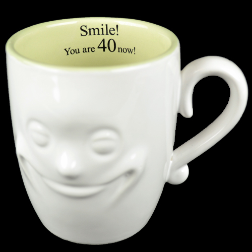 3D SMILING FACE MUG TEA COFFEE GIFT SET NOVELTY FINE CHINA CERAMIC MUGS ...
