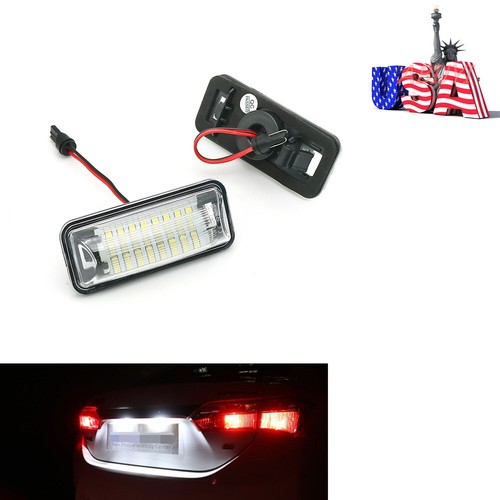 2pcs Car License Plate Light Lamp For Subaru Forester BRZ Impreza WRX ...